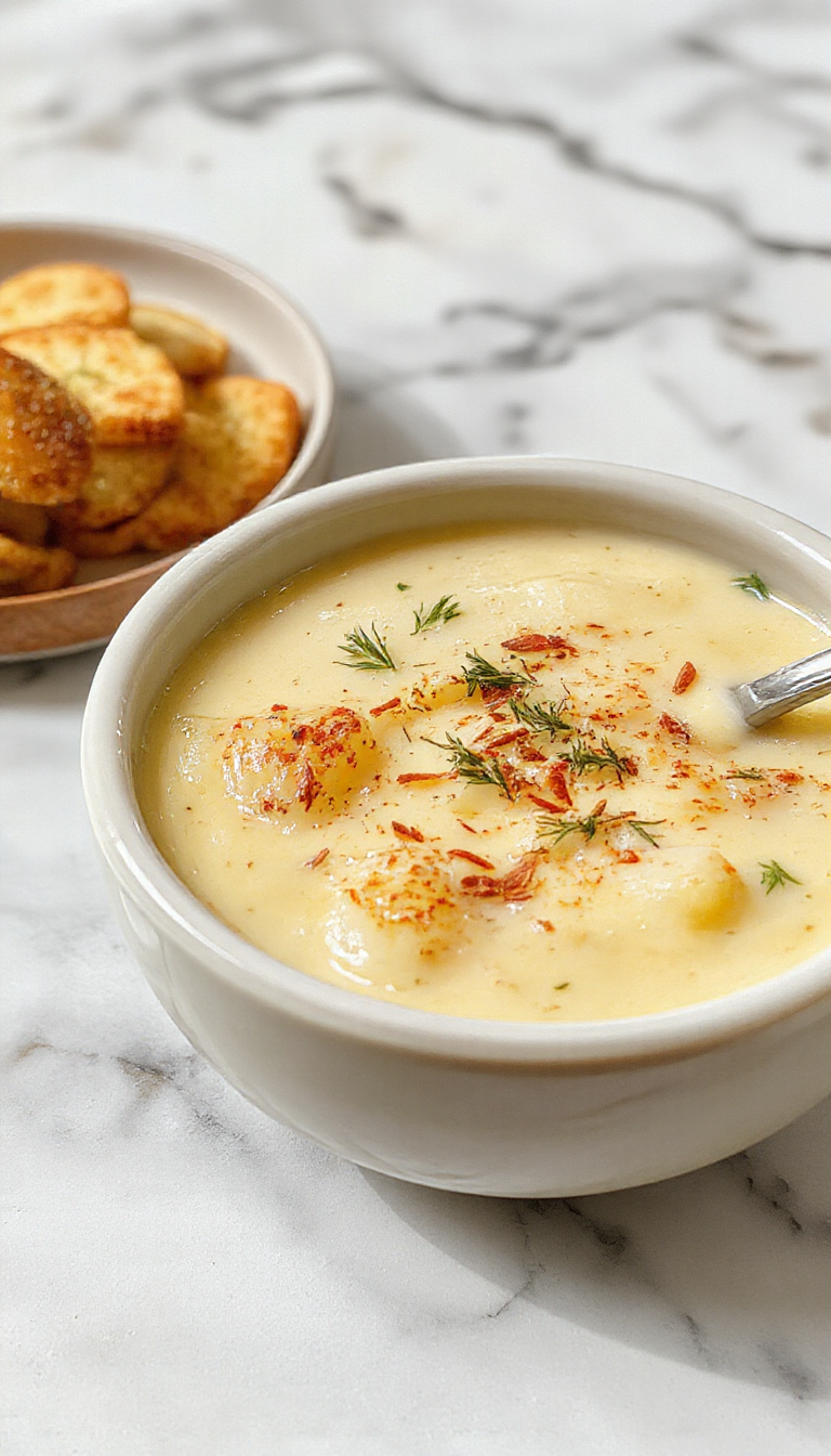 Creamy Potato Soup from The Food Charlatan. - Recipes Wonders